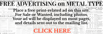 Metal Type Forum - Monotype Chat - 1906 Monotype Competition